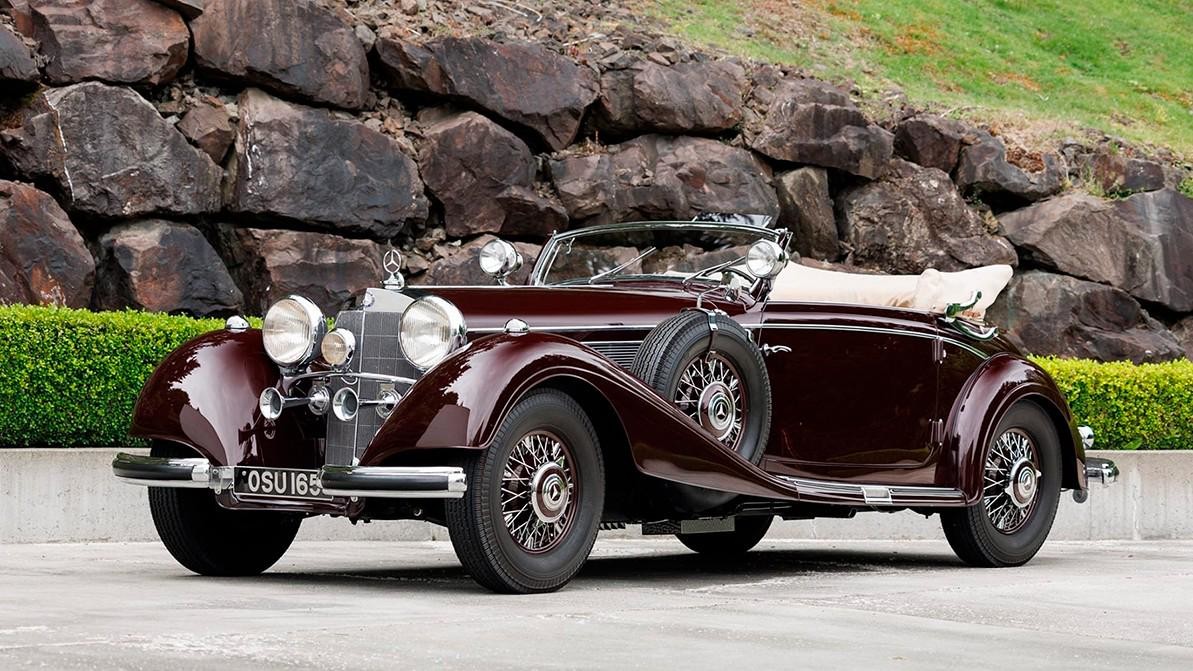 Редкий Mercedes-Benz 540 K 1939 года - Zefirka
